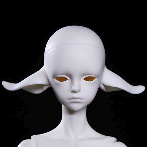 [IN STOCK] Dream Valley Satyr (human version) Head, White – BJDivas