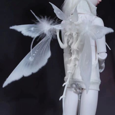 [IN STOCK] La Luna Butterfly Backwear, White Spine, 1/3 Scale, Incl ...